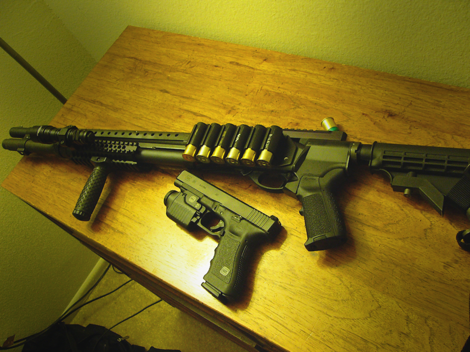 Cool pic I just took of the 870.... - Calguns.net